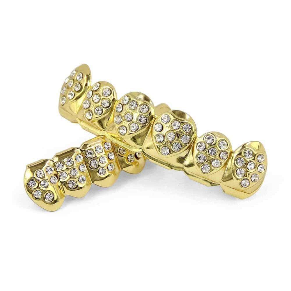 6 Top 6 Bottom Diamond Grillz – Rhino Grillz