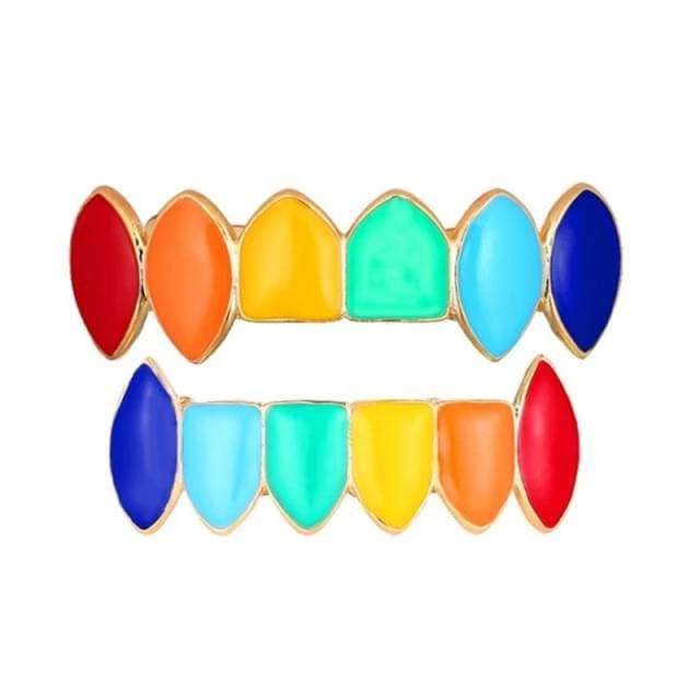 6Ix9Ine Rainbow Grillz – Rhino Grillz