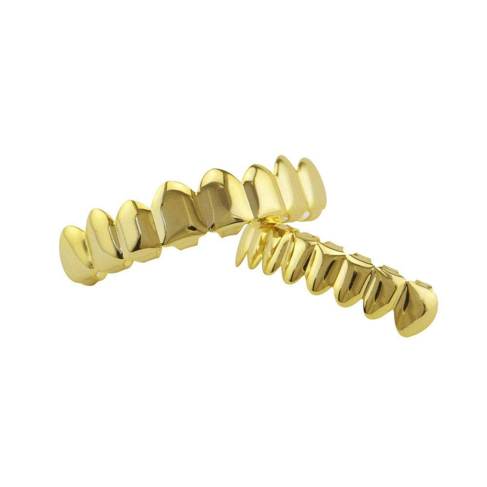 8 Piece Gold Grillz Bottom – Rhino Grillz