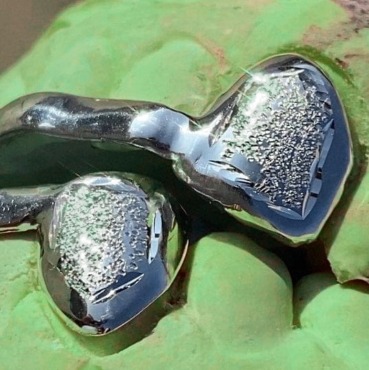[CUSTOM].925 Sterling Silver Diamond Dust Canine Grillz With Front Bar ...