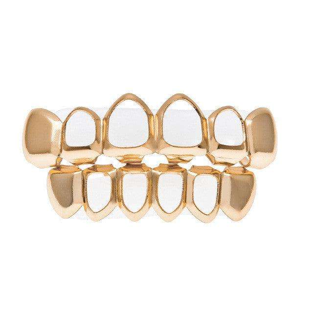 Rose Gold Open Face Grillz – Rhino Grillz