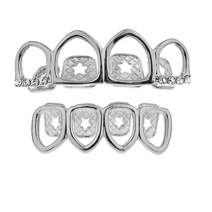 Silver Windows Grillz – Rhino Grillz