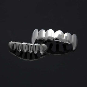 Vampire Obsidian Fang Grillz – Rhino Grillz