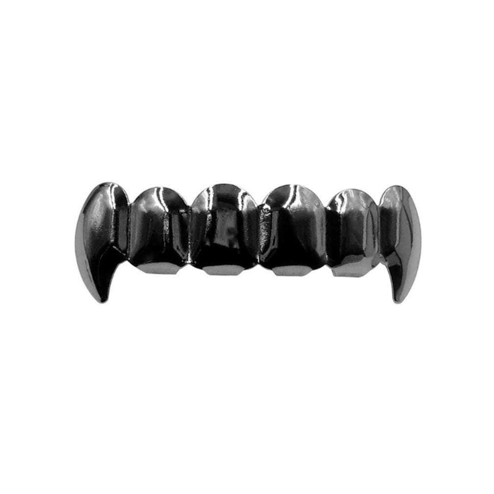 Vampire Obsidian Fang Grillz – Rhino Grillz