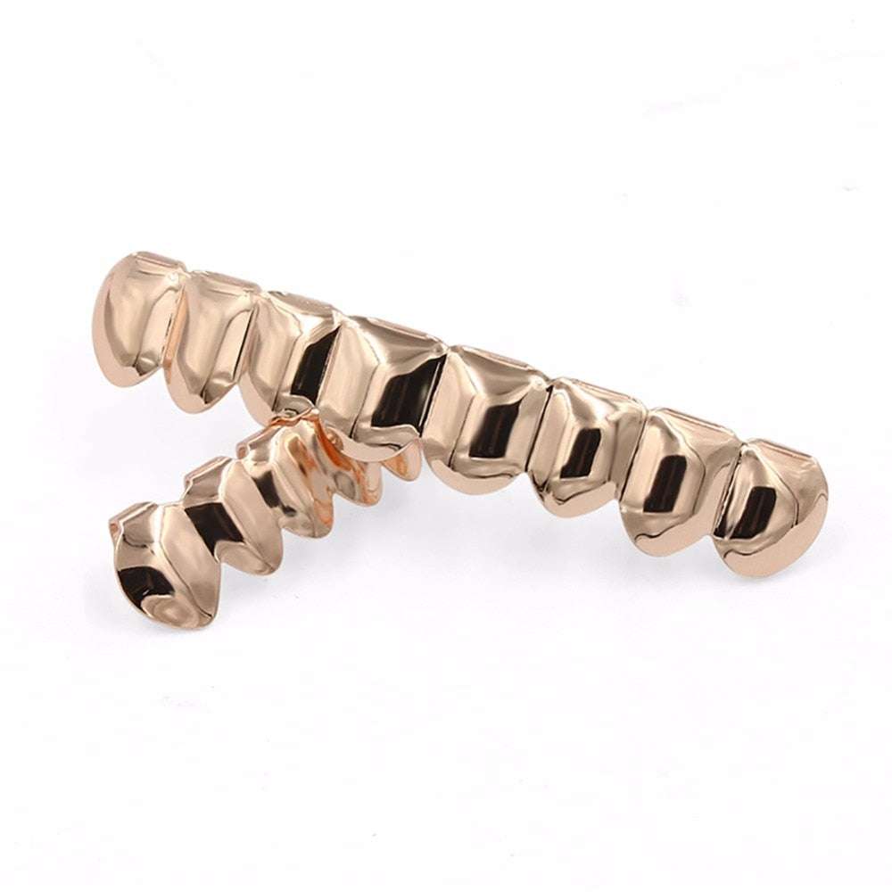 Rose Gold Plated Grillz – Rhino Grillz