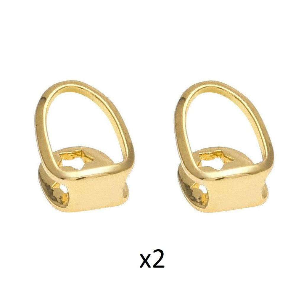 [Single] Gold Open Tooth Cap – Rhino Grillz