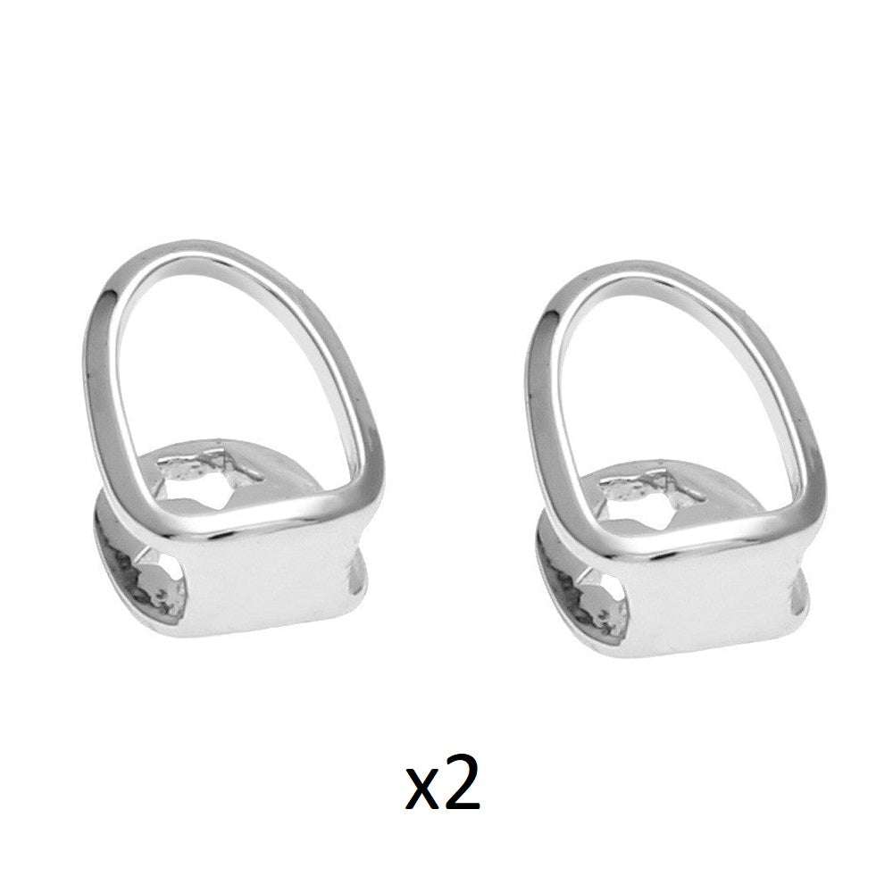 Open Face Single Tooth Grillz Silver – Rhino Grillz