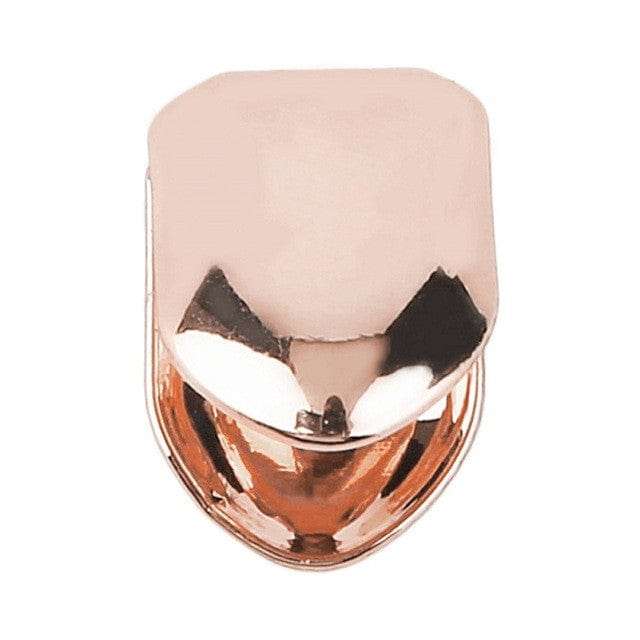 [Single Tooth] Standard Rose Gold Tooth Grill – Rhino Grillz