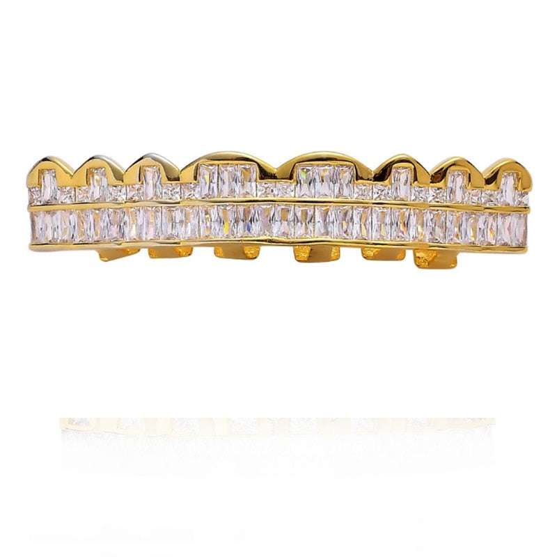Diamond Bar Top Grillz Gold – Rhino Grillz