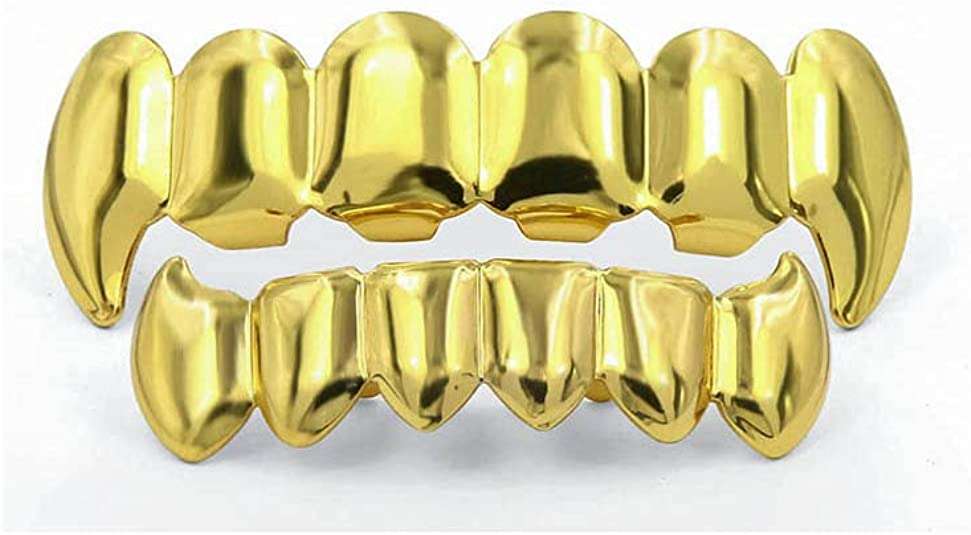 Gold Fang Grillz – Rhino Grillz